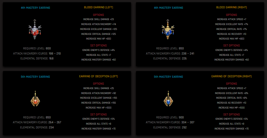 Earrings - Mu Online