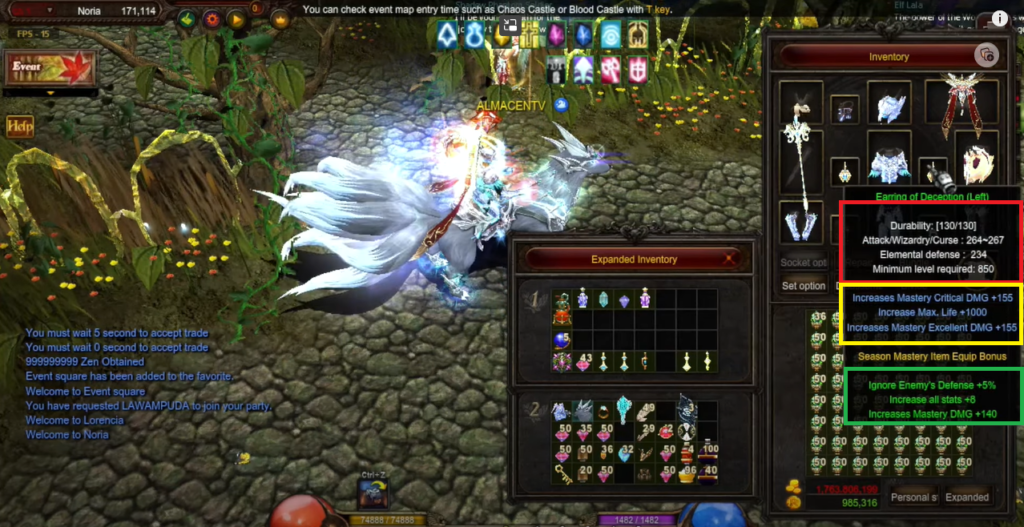 Earrings - Mu Online