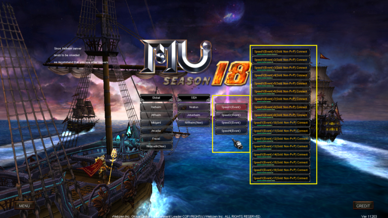 Speed Server - Mu Online